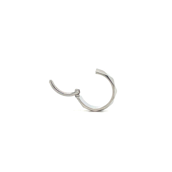 Khrysos Titanium Esther Huggie Clicker - Isha Body Jewellery