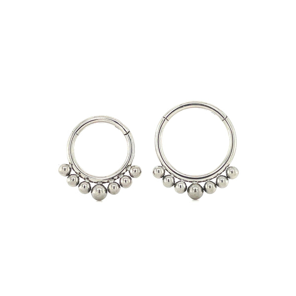 Khrysos Titanium Cael Clicker - Isha Body Jewellery