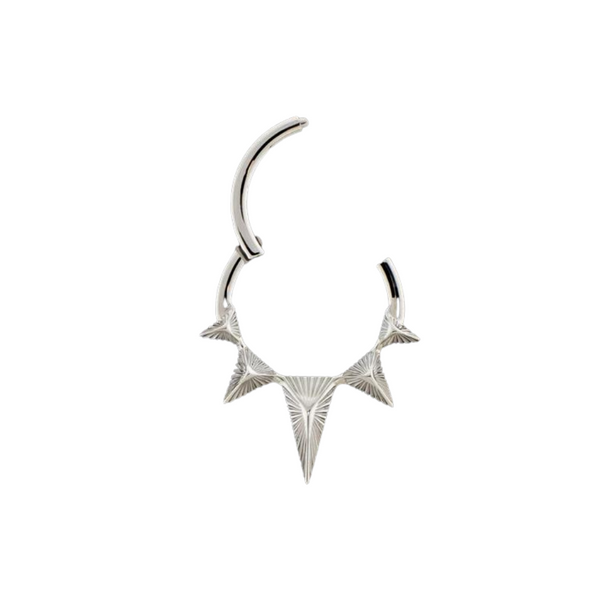 Khrysos Titanium Essex Clicker - Isha Body Jewellery